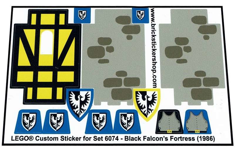 Lego Sticker High Quality Replacement Brickstickershop 